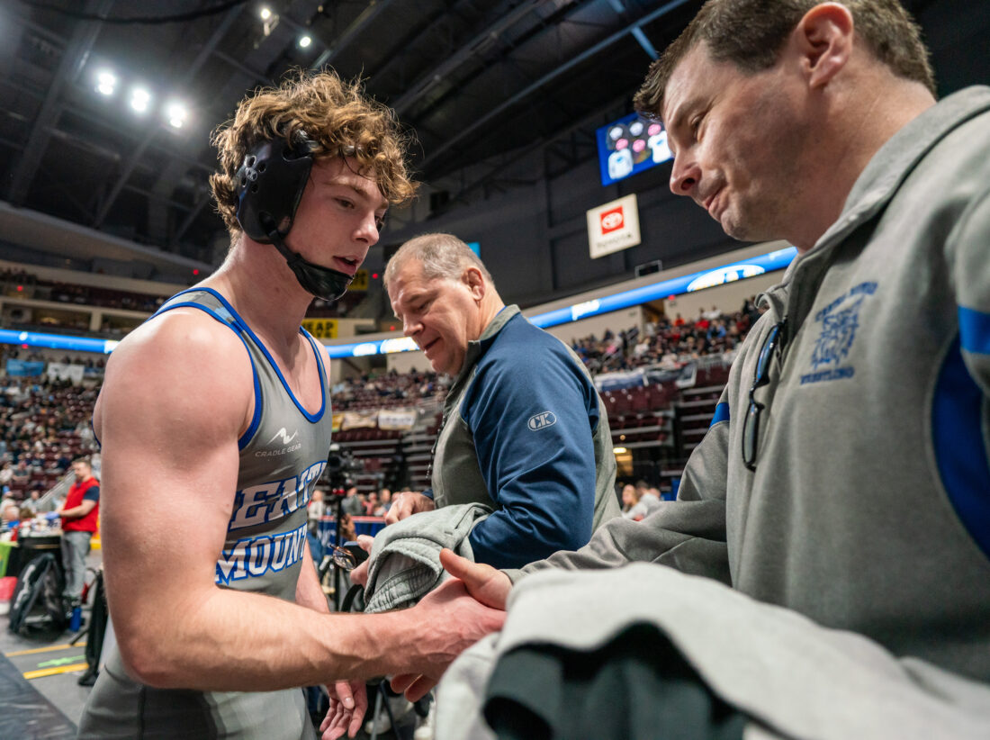 The journey: Central Mountain wrestling’s Luke Simcox grinded to the ...
